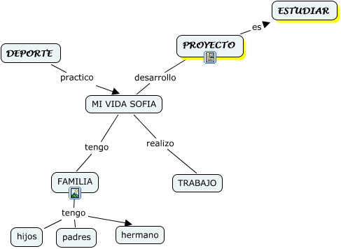 MAPA CONCEPTUAL DE SOFIA - MI VIDA